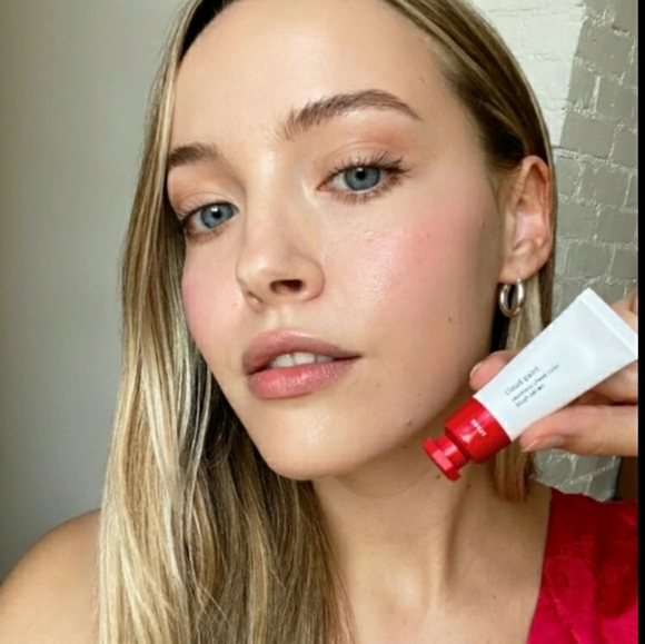 Glossier | Makeup | Glossier Spark Cloud Paint Seamless Cheek Color Poppy Red Bnib | Poshmark